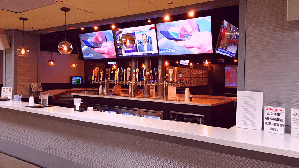 Bowling Alley Bar Design for Illinois' Largest Bowling Center